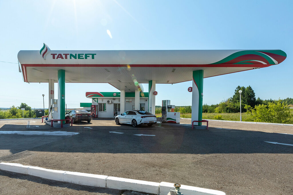 Benzin istasyonu Tatneft', Çuvaşya, foto