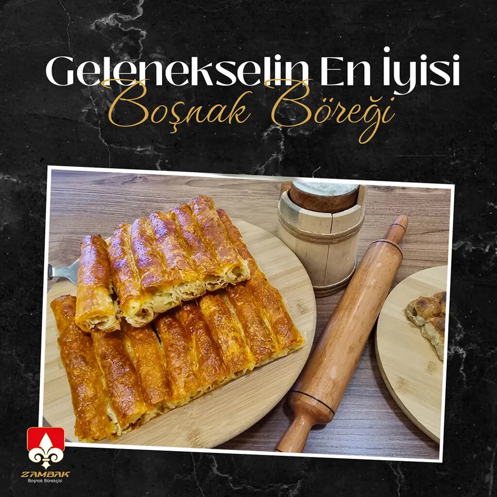 Ekmek fırını Zambak Boşnak Börekçisi, İstanbul, foto