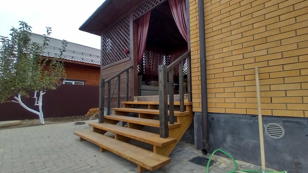 Merdiven ve korkuluklar Vasha Lestnitsa, Moskova ve Moskovskaya oblastı, foto