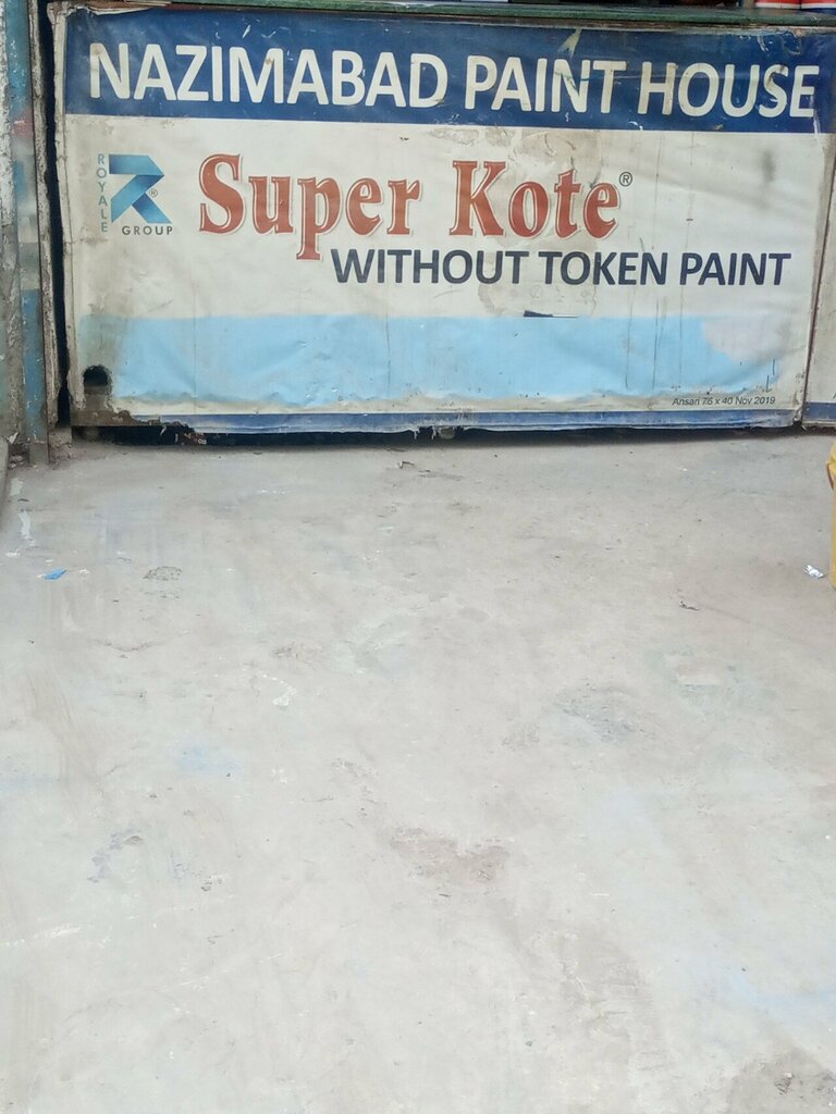 Boya ve cila malzemeleri üretim ve satış yerleri Nazimabad paint house, Karaçi, foto