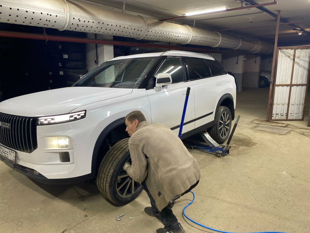 Oto lastik tamiri Шиномонтаж, Moskova, foto