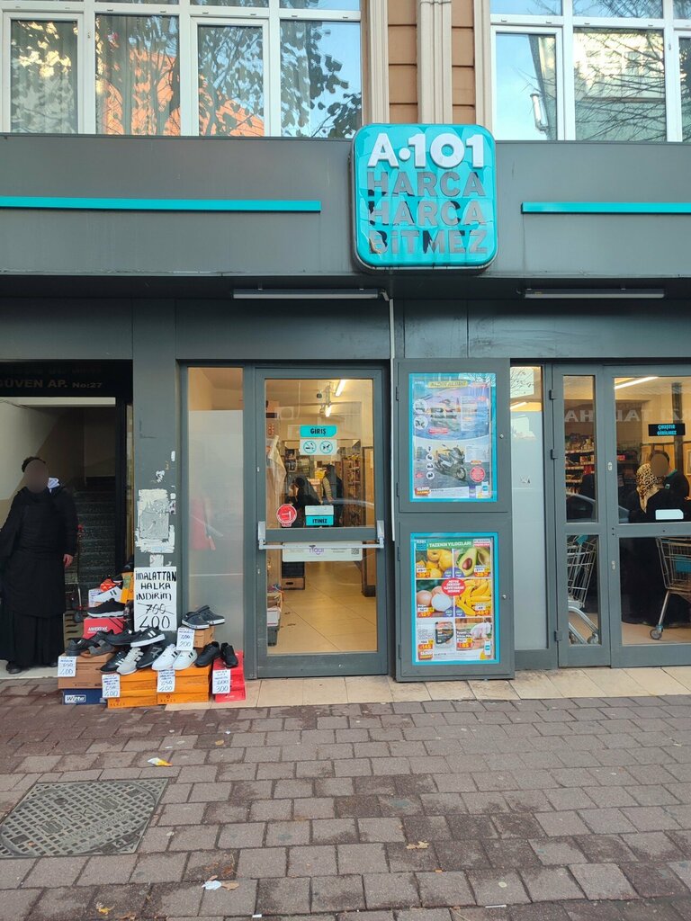 Süpermarket A 101, İstanbul, foto