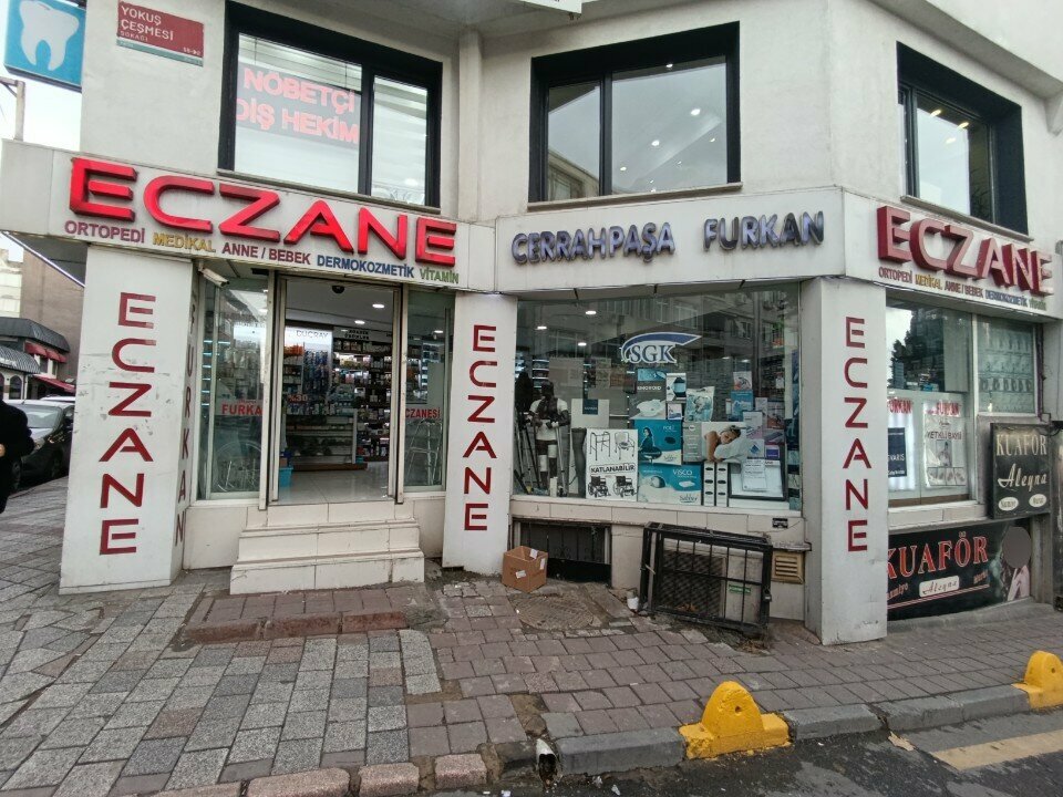 Eczaneler Cerrahpaşa Furkan Eczanesi, İstanbul, foto