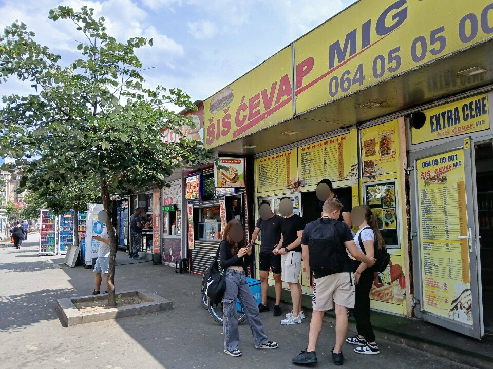 Fast food Šiš ćevap Mig, Belgrad, foto