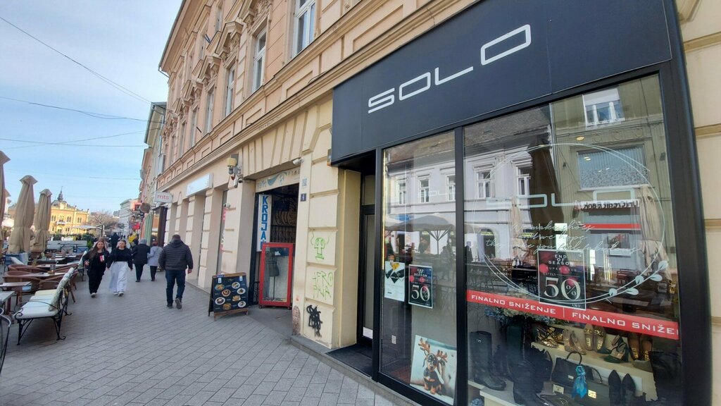 Ayakkabı mağazaları Solo, Novi Sad, foto