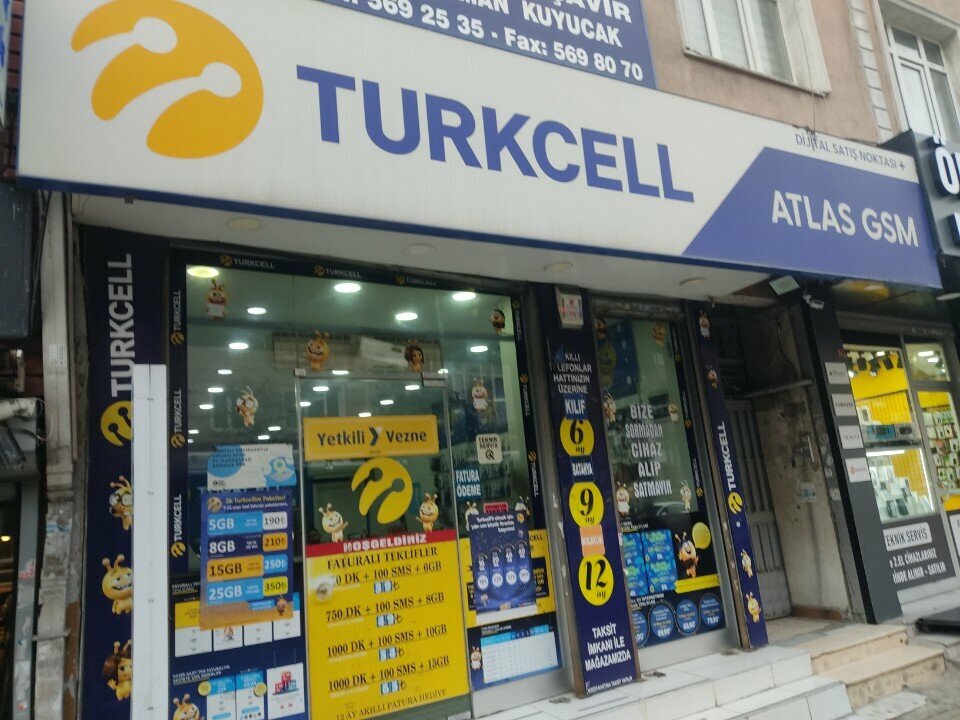 Cep telefonu ve aksesuarları satış mağazaları Turkcell Atlas GSM, İstanbul, foto