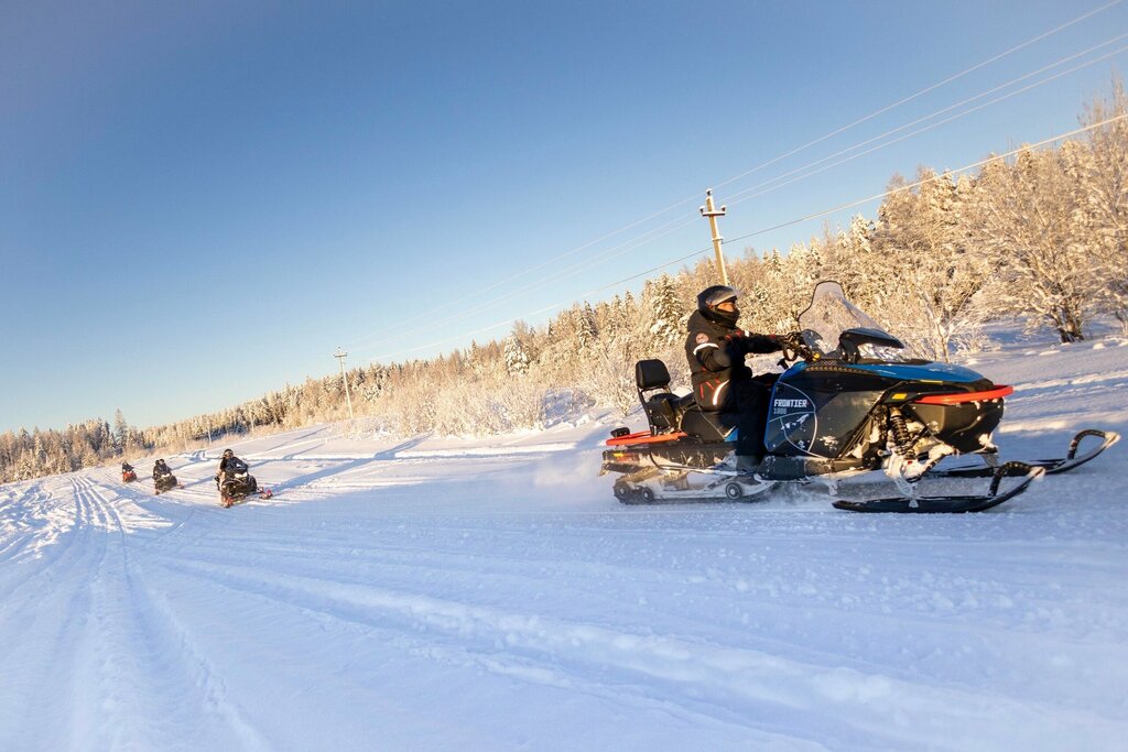 Kar motosikletleri На Снегоходе, Sortavala, foto