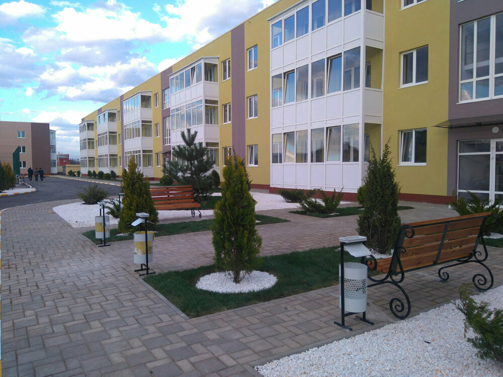 Konut blokları Новый запад, Bataysk, foto