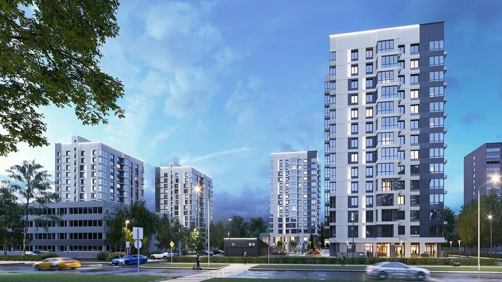 Konut blokları Зеленоград Ривьера, Zelenograd, foto