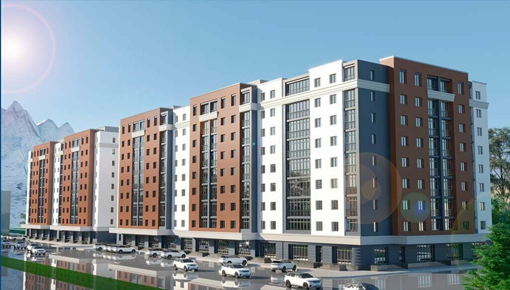 Konut blokları На Курсантов, Vladikavkaz, foto