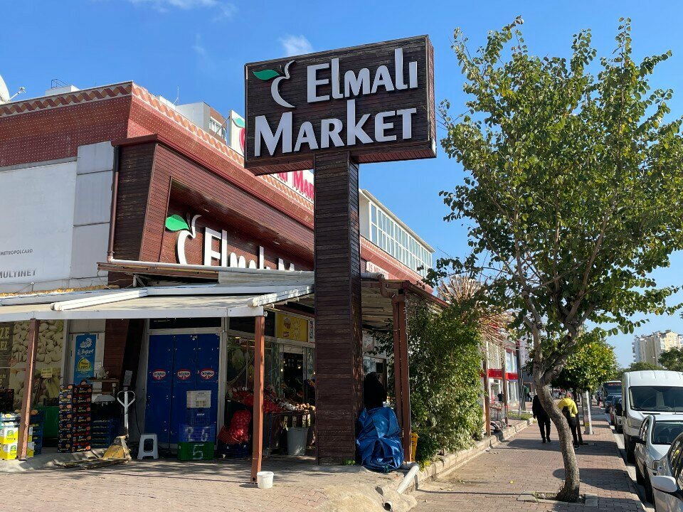 Market Elmalı Market, Antalya, foto