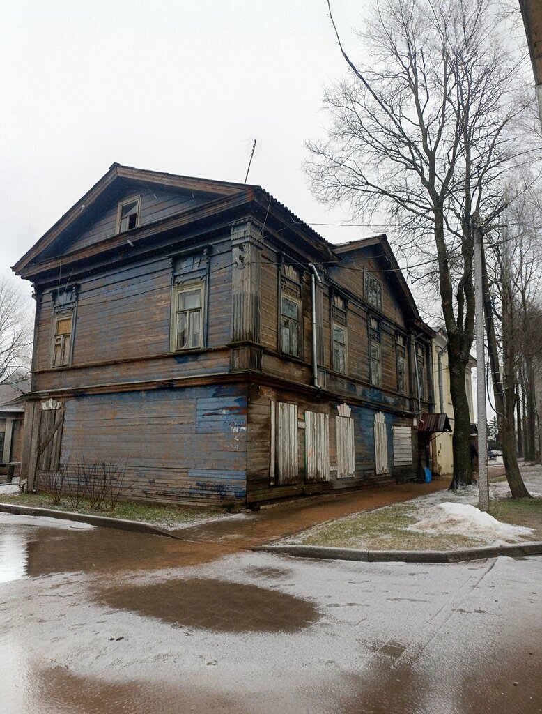 Turistik yerler Дом купцов Спировых, Novaya Ladoga, foto