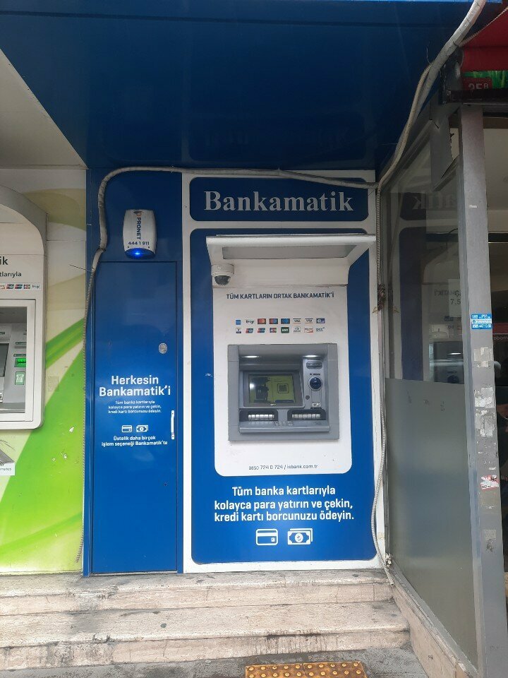 ATM'ler Türkiye İş Bankası, İstanbul, foto