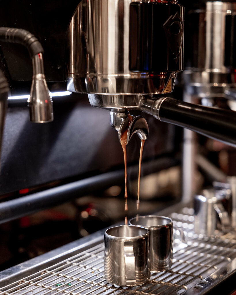 Kahve dükkanları Surf Coffee X Tech, Moskova, foto