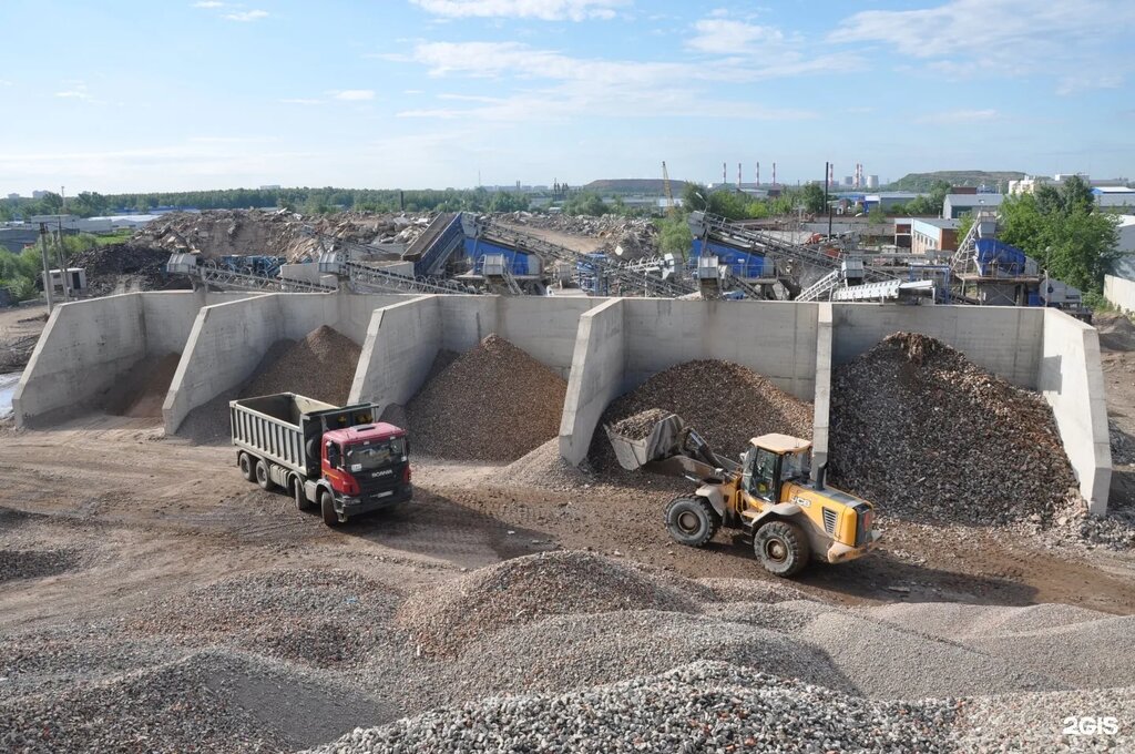Endüstriyel mineraller Песок, щебень, Moskova, foto