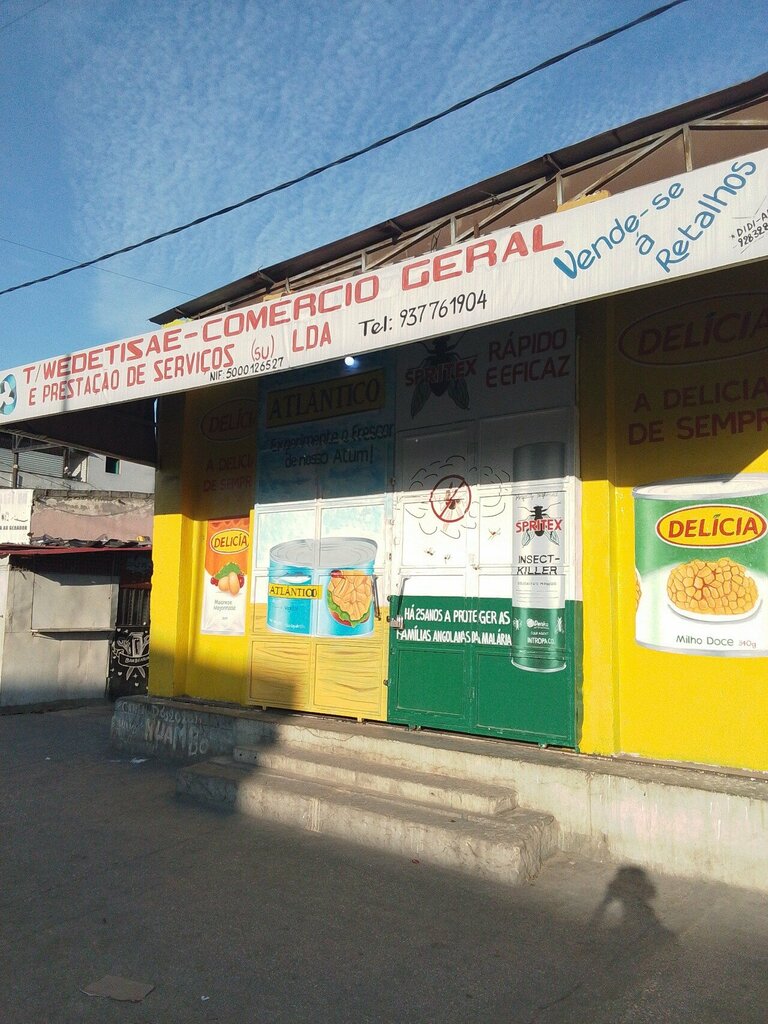 Büyük mağazalar T/wedetisae, Loanda, foto