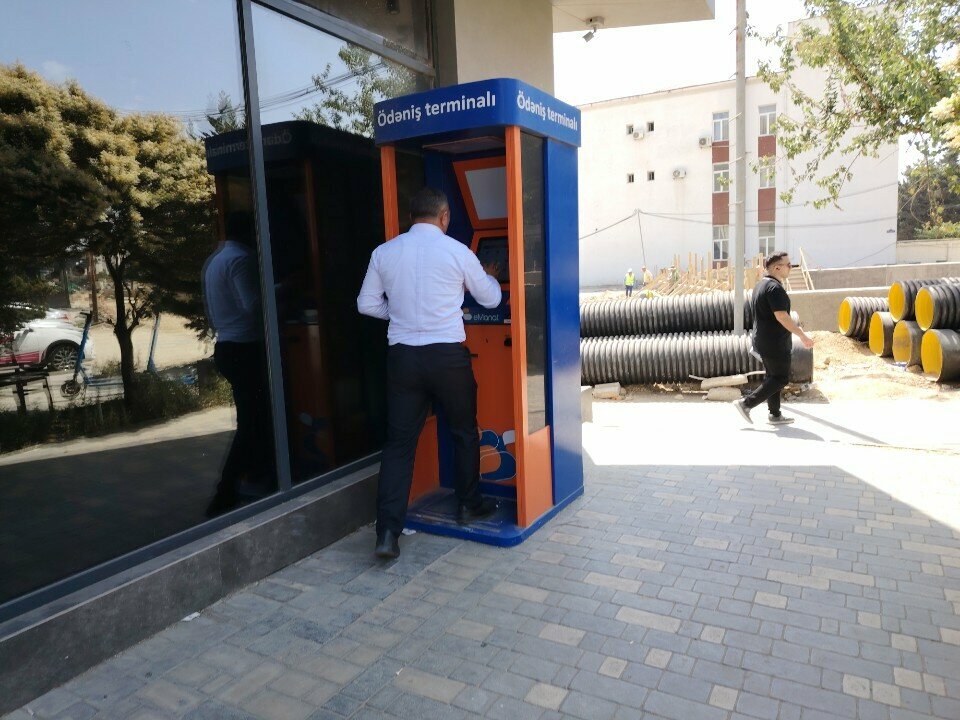 Ödeme terminali EManat, Bakü, foto