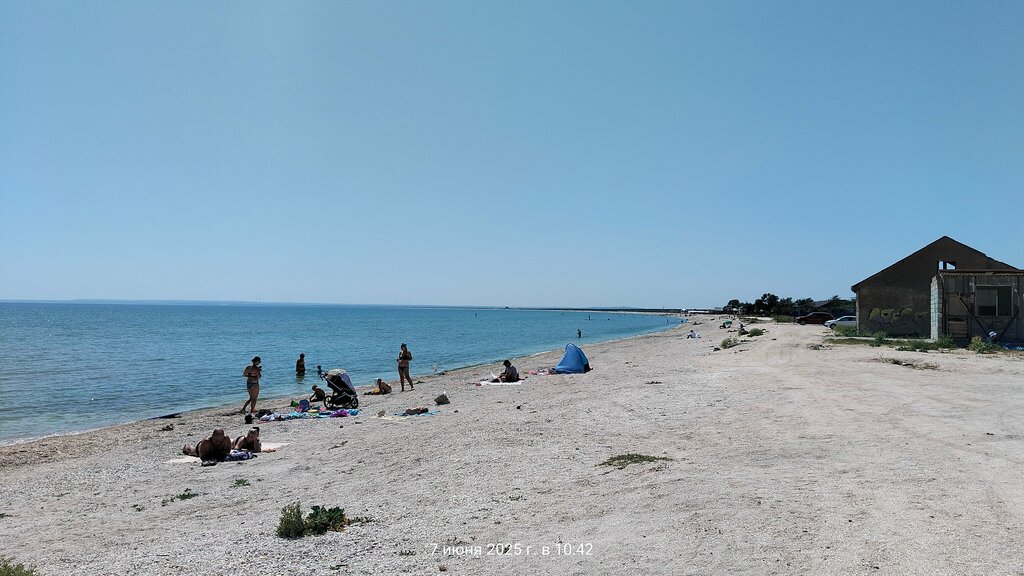 Resort oteller, tesisler Kazantip, Kırım Cumhuriyeti, foto