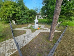 Партизанам (Primorye Territory, Pozharskiy munitsipalny okrug, selo Fedosyevka, Sovetskaya ulitsa), anıt, heykel  Primoriye'den