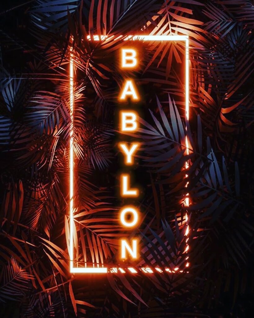 Nargile kafeler Babylon Hookah ayışığı parkı, Kemer, foto