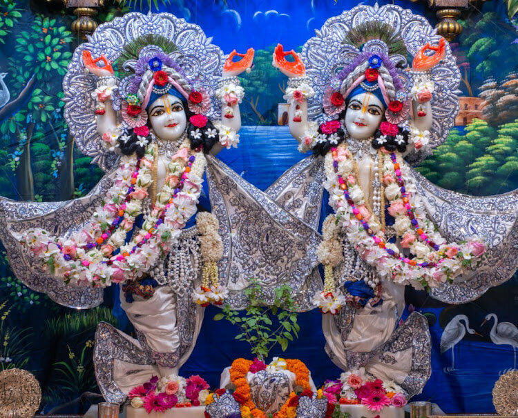 Pagoda Krishna Balaram Mandir, Uttar Pradeş, foto