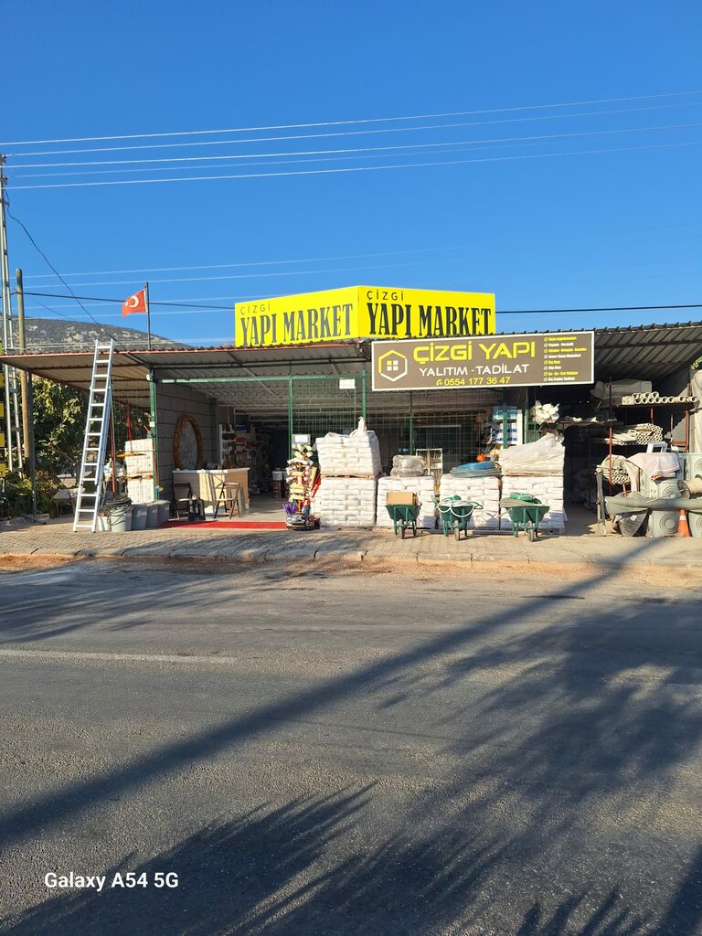Yapı mağazası Çizgi yapı market, Karaburun, foto
