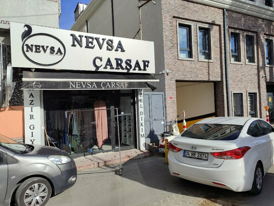 Giyim mağazası Nevsa Çarşaf, İstanbul, foto