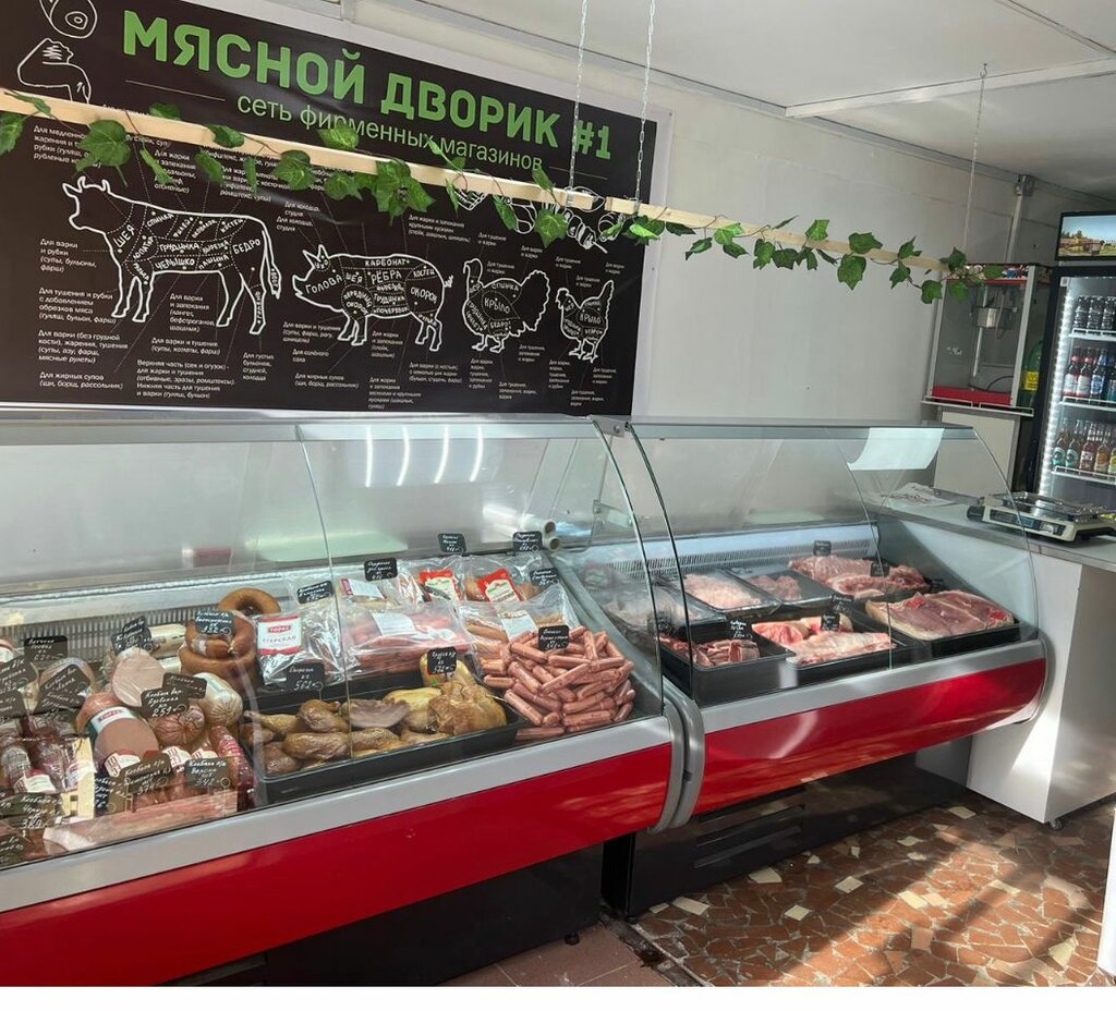 Dondurulmuş gıda firmaları Мясной дворик № 1, Soçi, foto