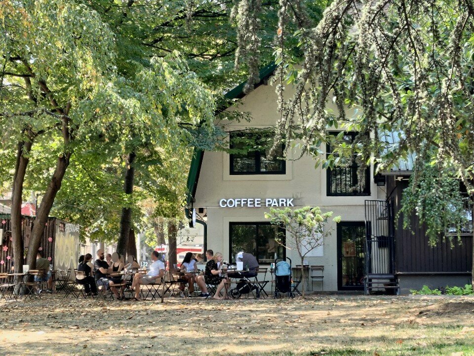 Kafe Coffee Park Tas, Belgrad, foto