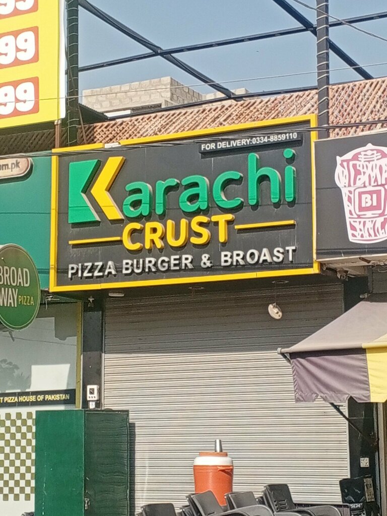 Restoran Karachi crust, Karaçi, foto