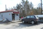 МТУ Ространснадзора по СЗФО, стационарный пост весового контроля № 48 (Murmansk Region, Kandalakshskiy rayon, R-21 Kola, 1149-y kilometr), ağırlık kontrolü sonrası  Murmanskaya oblastından