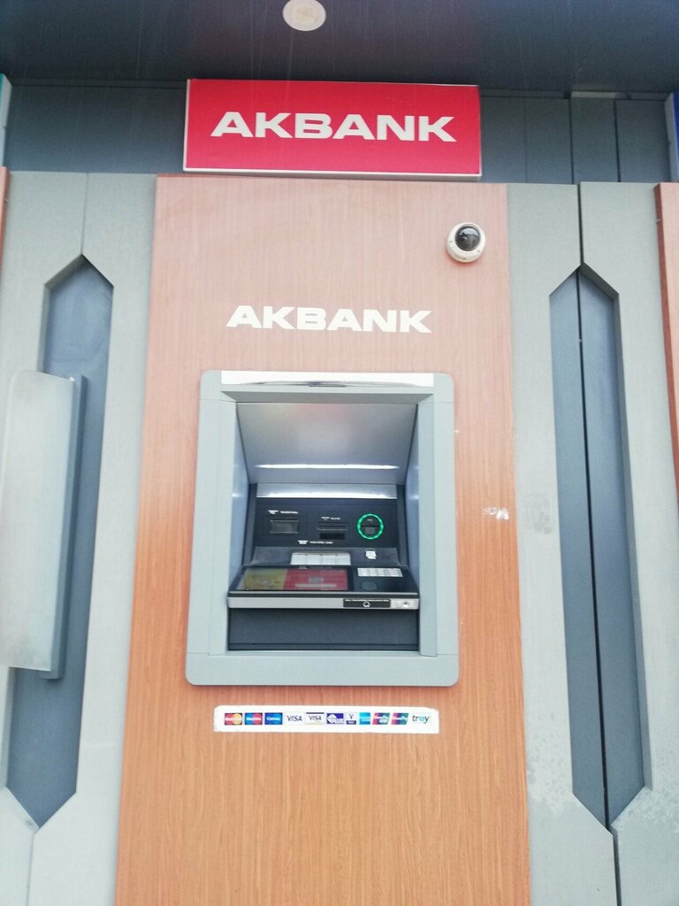 ATM'ler Akbank ATM, İstanbul, foto