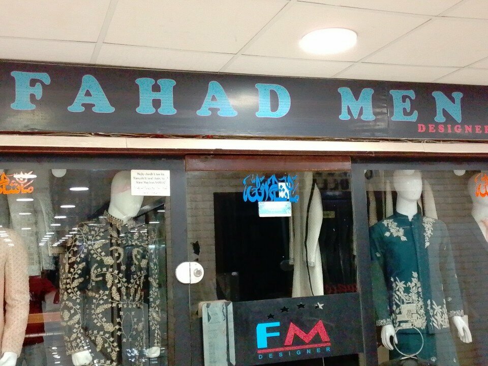 Giyim mağazası Fahad men, Karaçi, foto