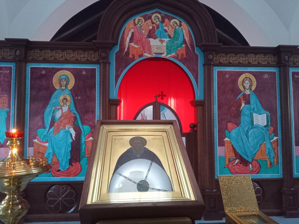 Şapel, haç anıtı Храм-часовня в честь преподобного Сергия Радонежского, Riazan, foto