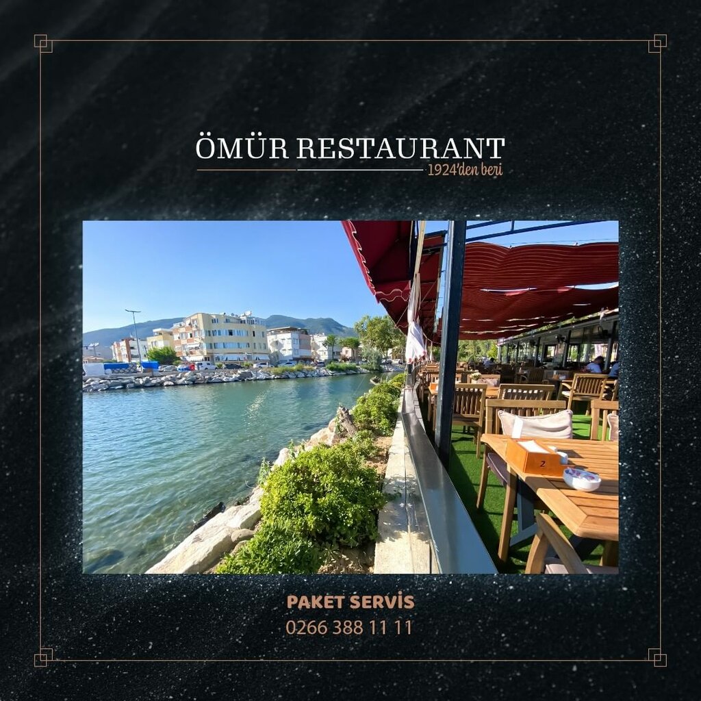 Restoran Ömür Restaurant Altınoluk, Edremit, foto