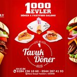 1000 Evler Döner Fast Food (Edirne, Edirne Merkez, Koca Sinan Mah., Muammer Aksoy Cad., 9E), restoran  Edirne'den