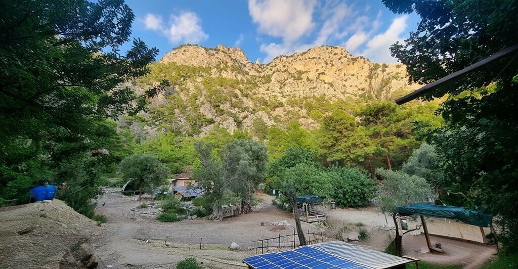 Kamp alanları Cennet Camping, Fethiye, foto