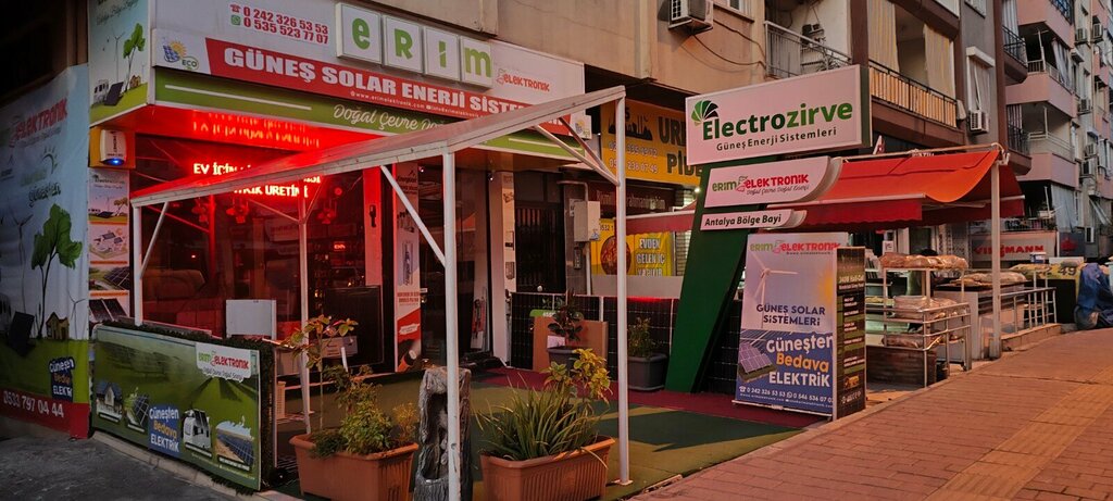 Akümülatör ve şarj cihazları Erim Elektronik Solar Sistemleri, Antalya, foto