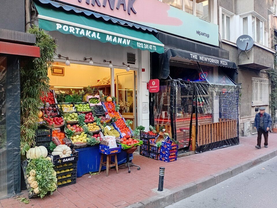 Manavlar Portakal Manav, İstanbul, foto