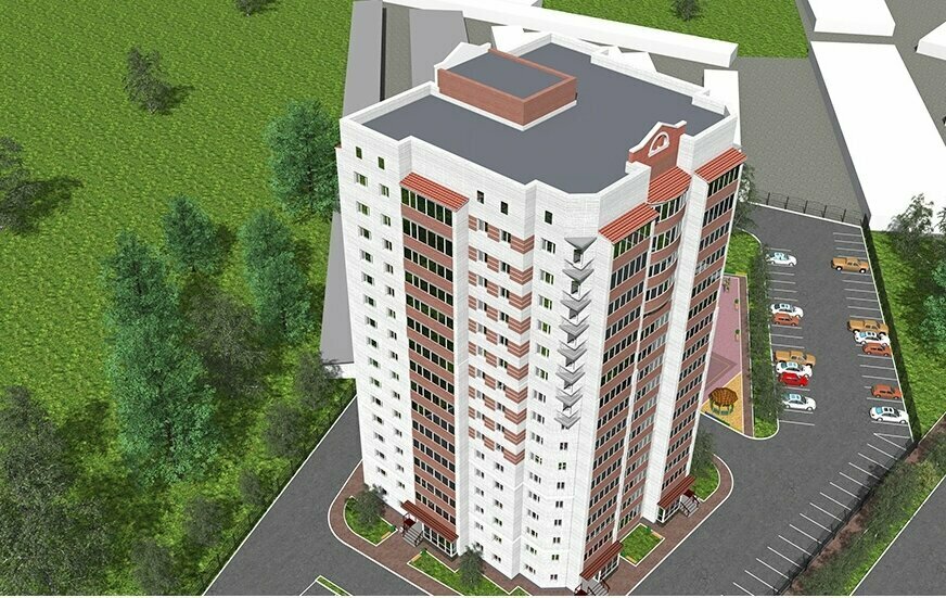 Konut blokları Семейный, Amursk Bölgesi, foto