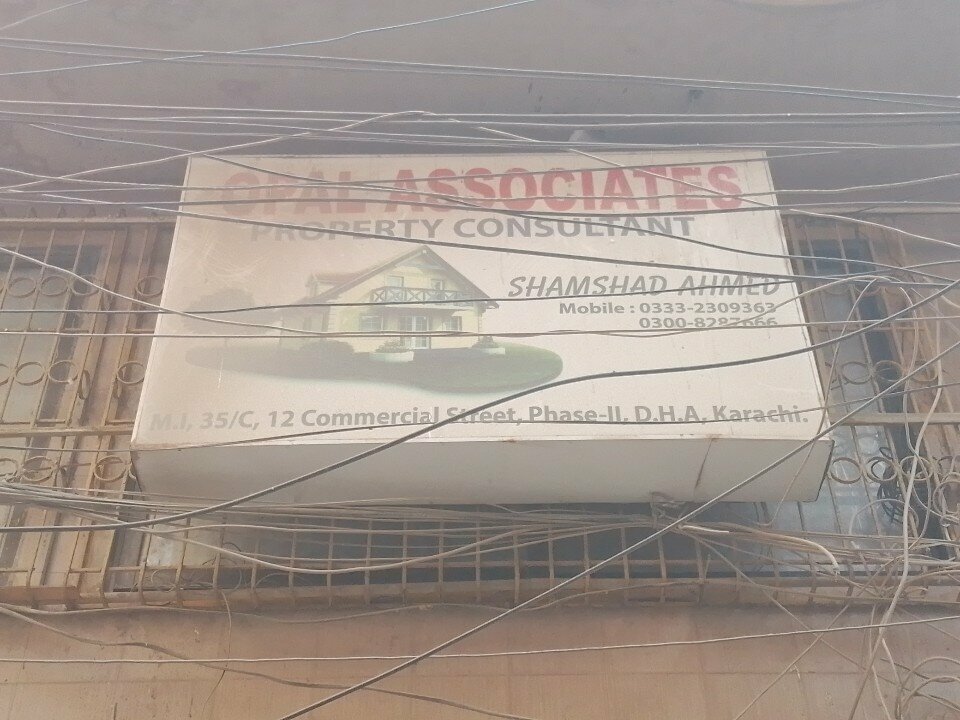 Emlak ofisi Opal associates, Karaçi, foto