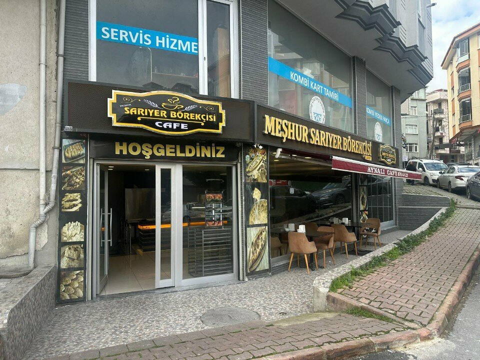 Fast food Meşhur Sarıyer börekçisi, İstanbul, foto
