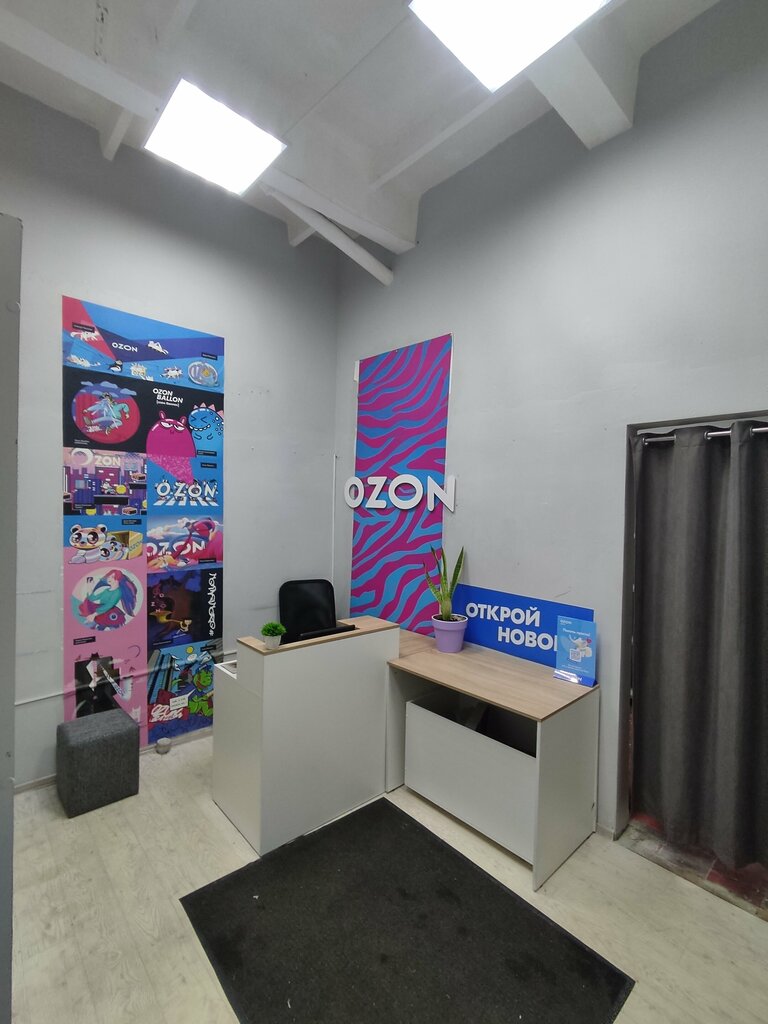 Teslimat noktası Ozon, Moskova, foto