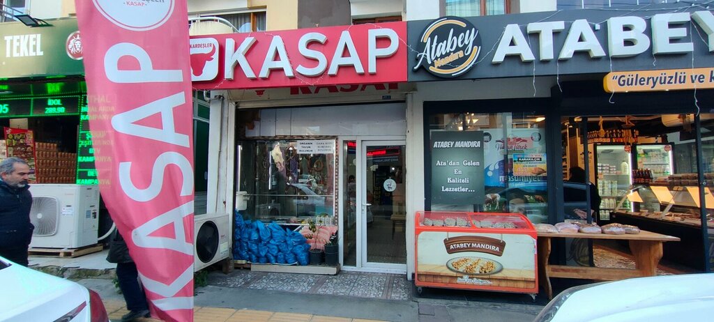 Kasap, şarküteri Özkardeşler Kasap, İzmir, foto