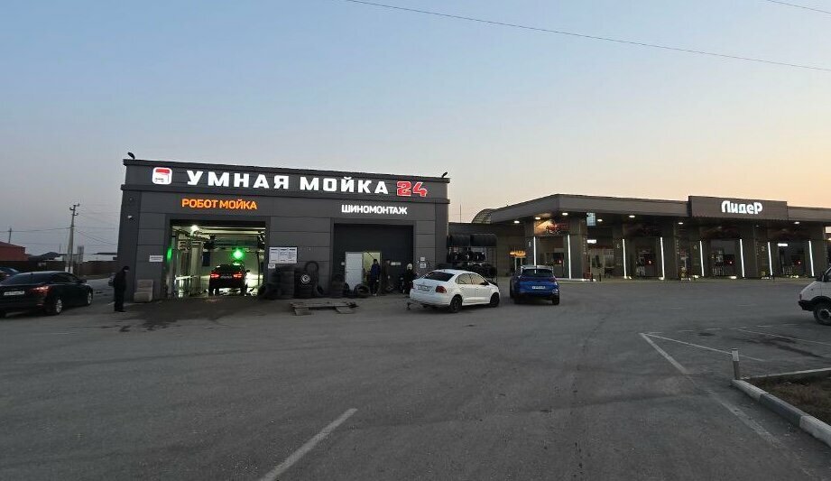 Oto yıkama Robot Moyka, Çeçen Cumhuriyeti, foto