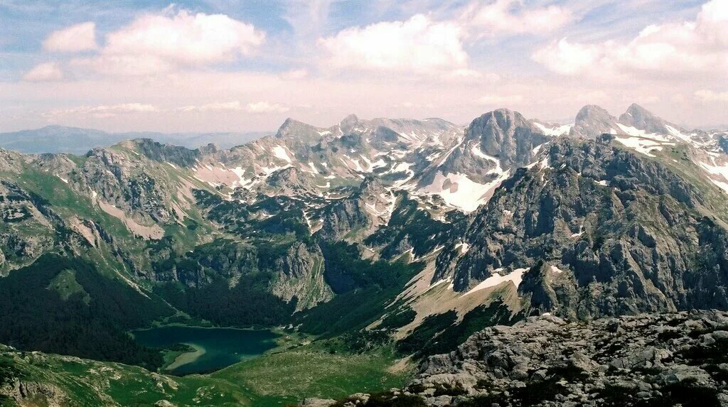 Dağ zirvesi Maglic 2387 meters, Dünya, foto