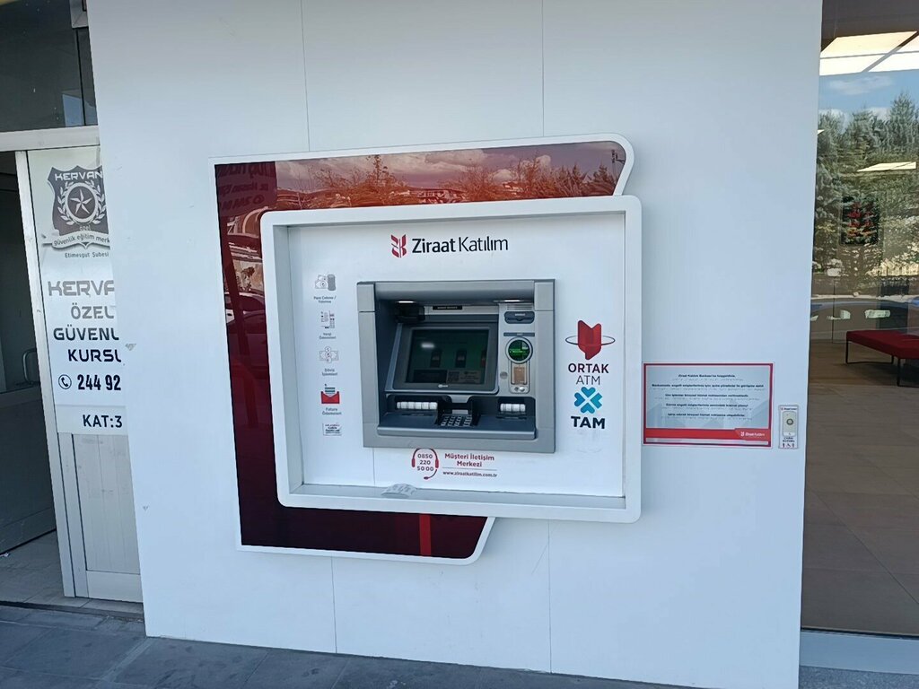 ATM'ler Ziraat Katılım ATM, Ankara, foto