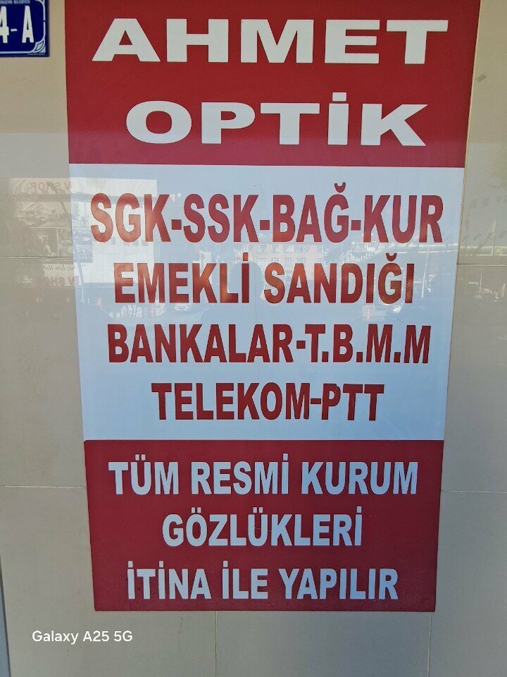 Optik Yeni Ahmet Optik, Ankara, foto
