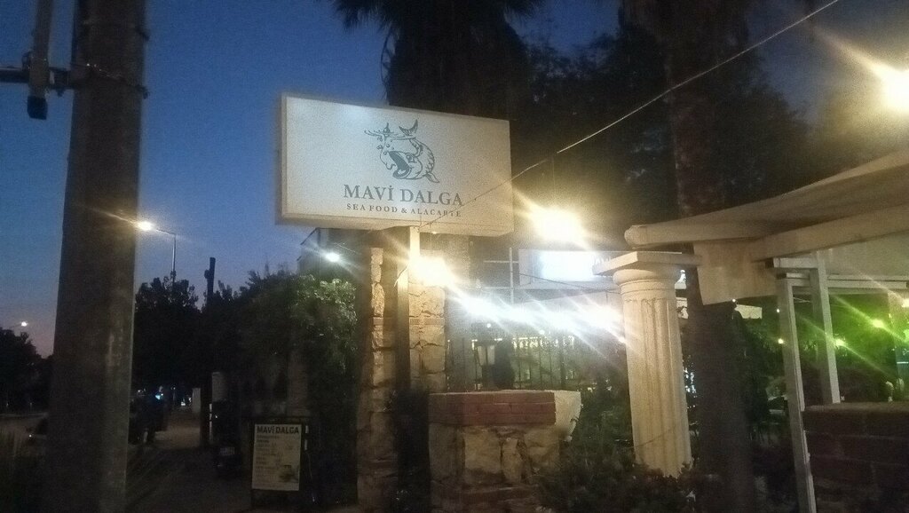 Restoran Mavi Dalga Restaurant, Fethiye, foto