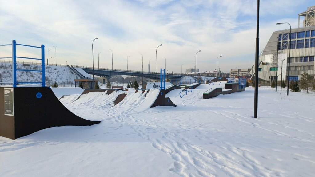 Kaykay parkı Памп-трек, Kemerovo, foto